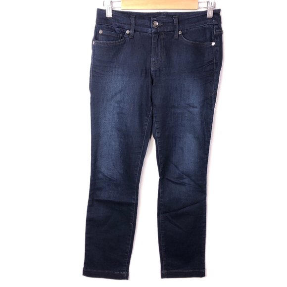 Level 99 | Jeans | Level 99 Lily Crop Mid Rise Skinny Straight Jeans 29 ...